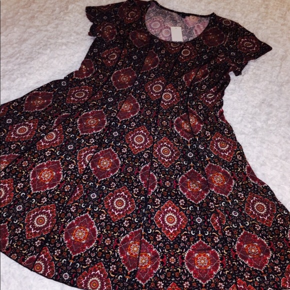 Sami & Jo | Dresses | New Nwt Plus Size 2x 3x Flirty Aline Boho Dress ...
